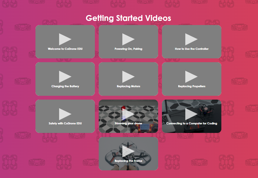 การฝึกอบรมและแบบทดสอบนักบินของ CoDrone EDU – การแข่งขันโดรนทางอากาศ